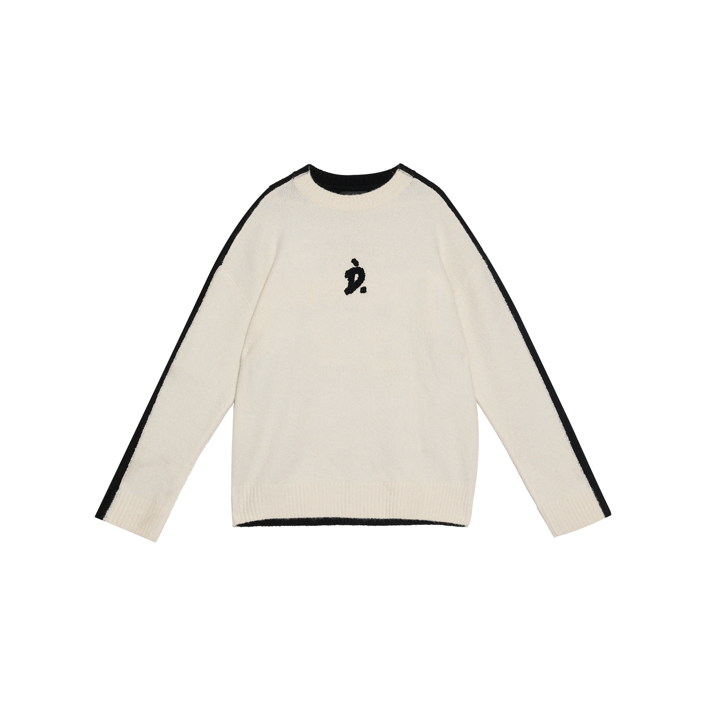 D.DESIRABLE-3rd Double-sided Color-block Embroidered Sweater ...